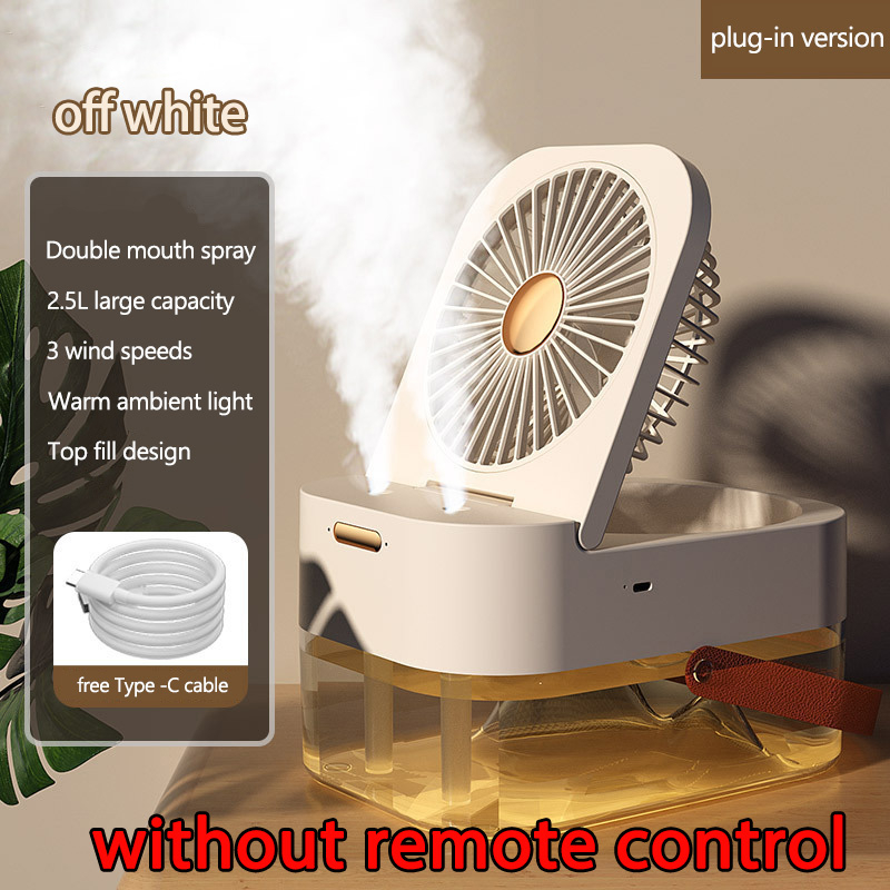 Portable Air Cooler Multifunction Mini Fan USB Water Spray Mist Air ...