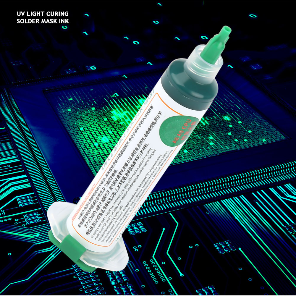 Solder Mask Ink 1Pc UV Light Curing Solder Mask Ink BGA PCB Solder ...