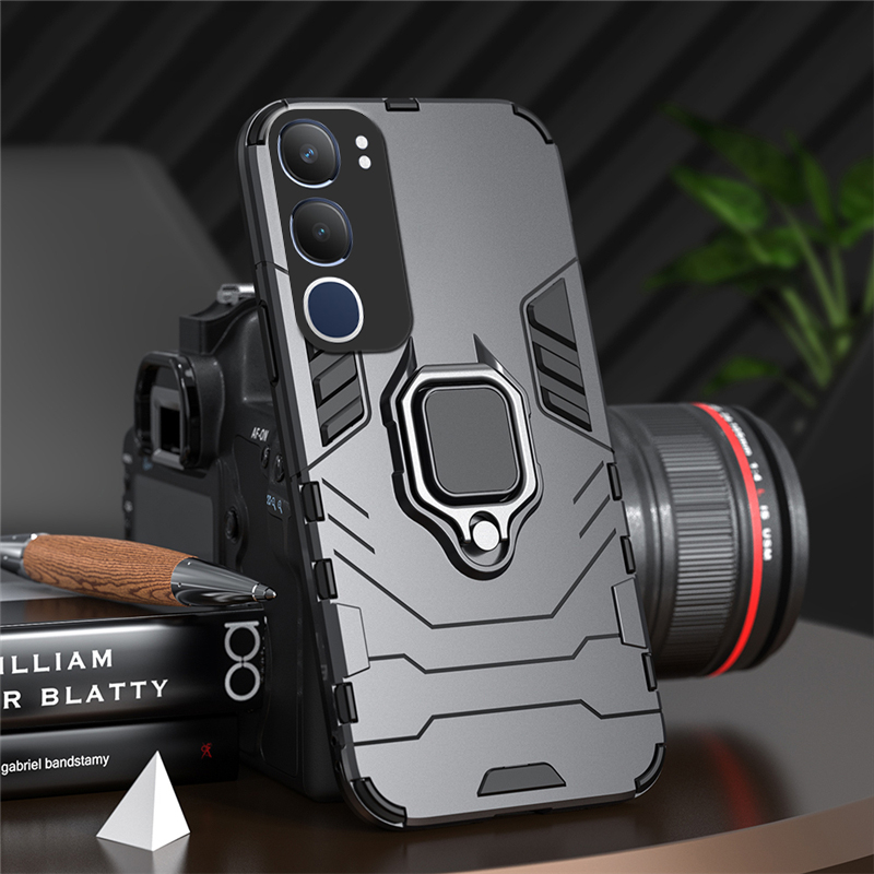 Phone case For Vivo Y29 Back cover Shockproof Armor Bumper Stand with ...