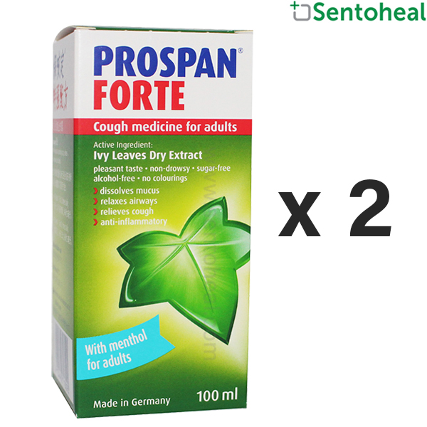 Prospan Forte Cough Syrup 100ml x 2 | Lazada Singapore