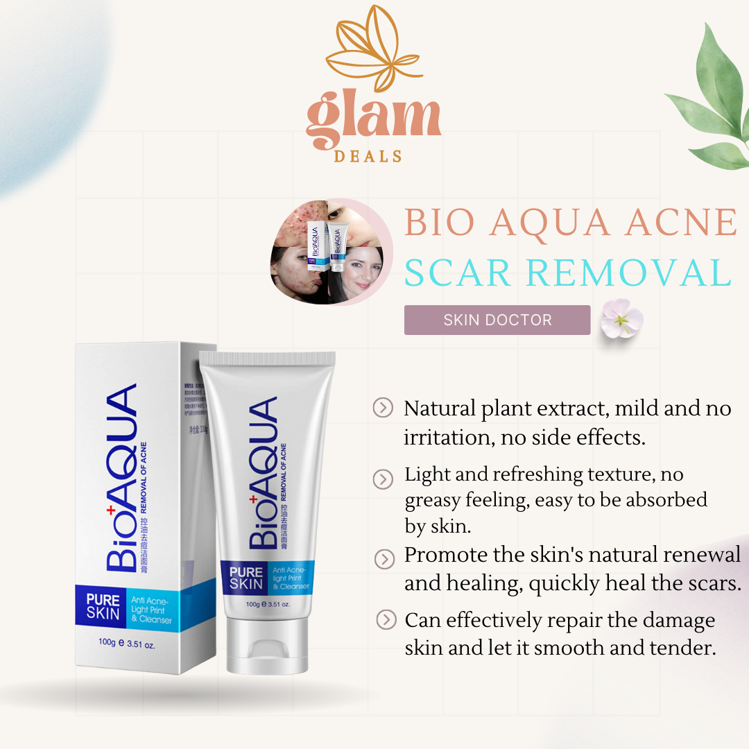 Cream Moisturizer BioAqua Pure Skin Acne Scar Removal Rejuvination ...