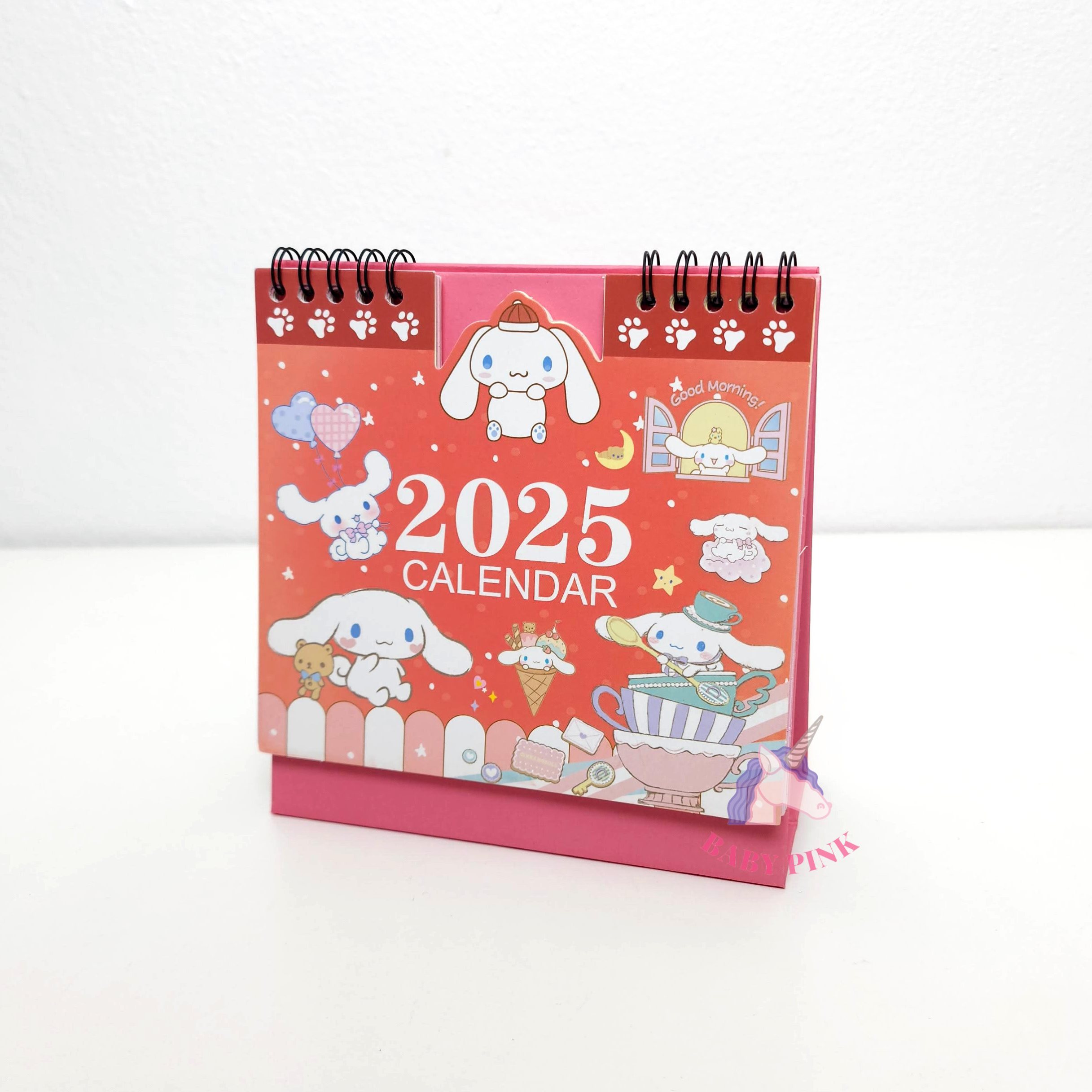 ปฏิทิน 2025 ปฏิทินตั้งโต๊ะ ปี2568 ลายการ์ตูน น่ารัก Cute Desk Calendar ...