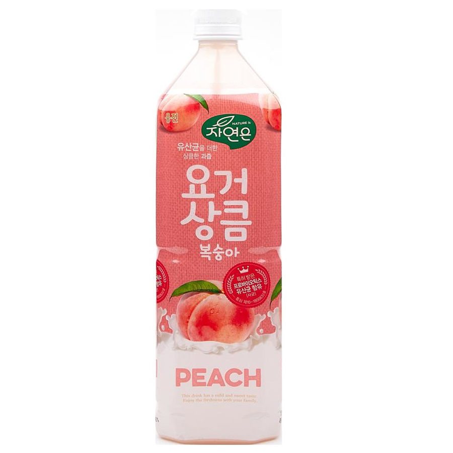 Woongjin Nature's Yogurt Peach Drink 1.5L | Lazada PH