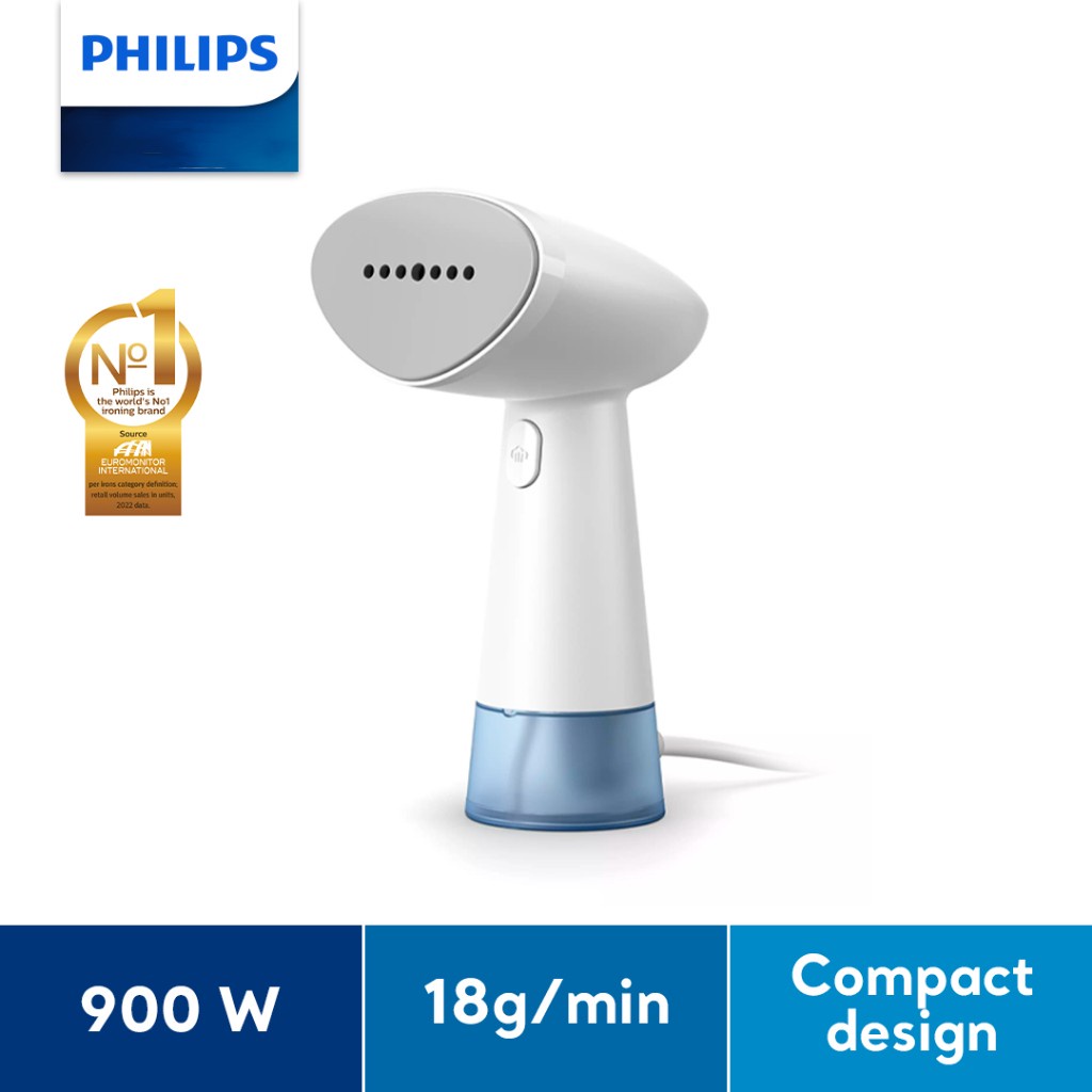 Philips Handheld Compact and Lightweight Garment Iron Steamer [STH1000/10] Series 1000 | Lazada PH