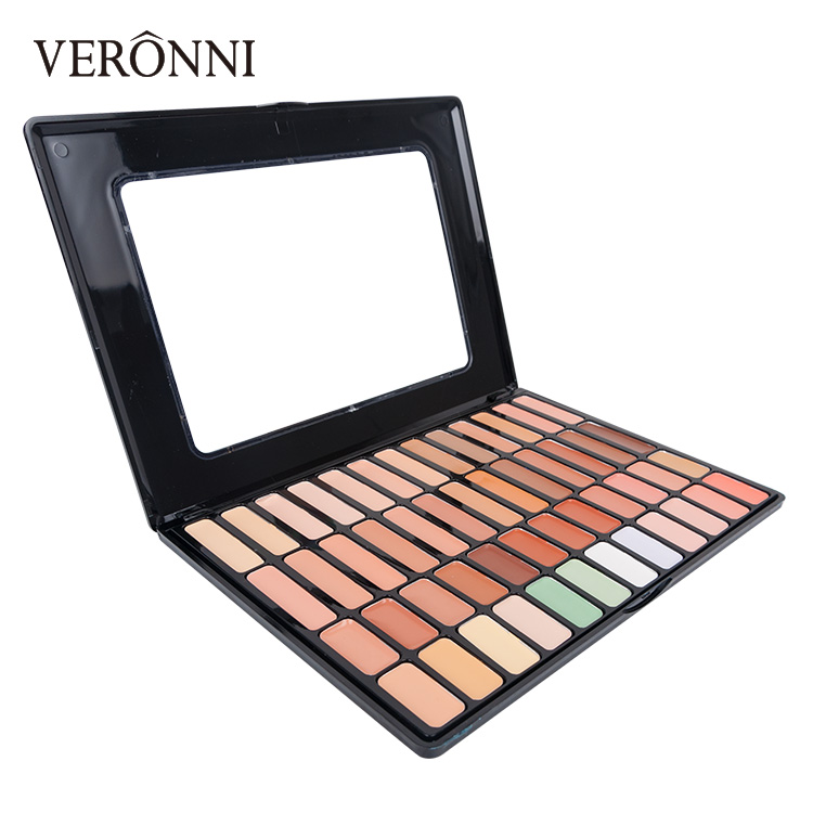 VERONNI 50สีแต่งหน้าเต็มปกมูลนิธิ Corretive ติดทนนานใบหน้า Contouring ...