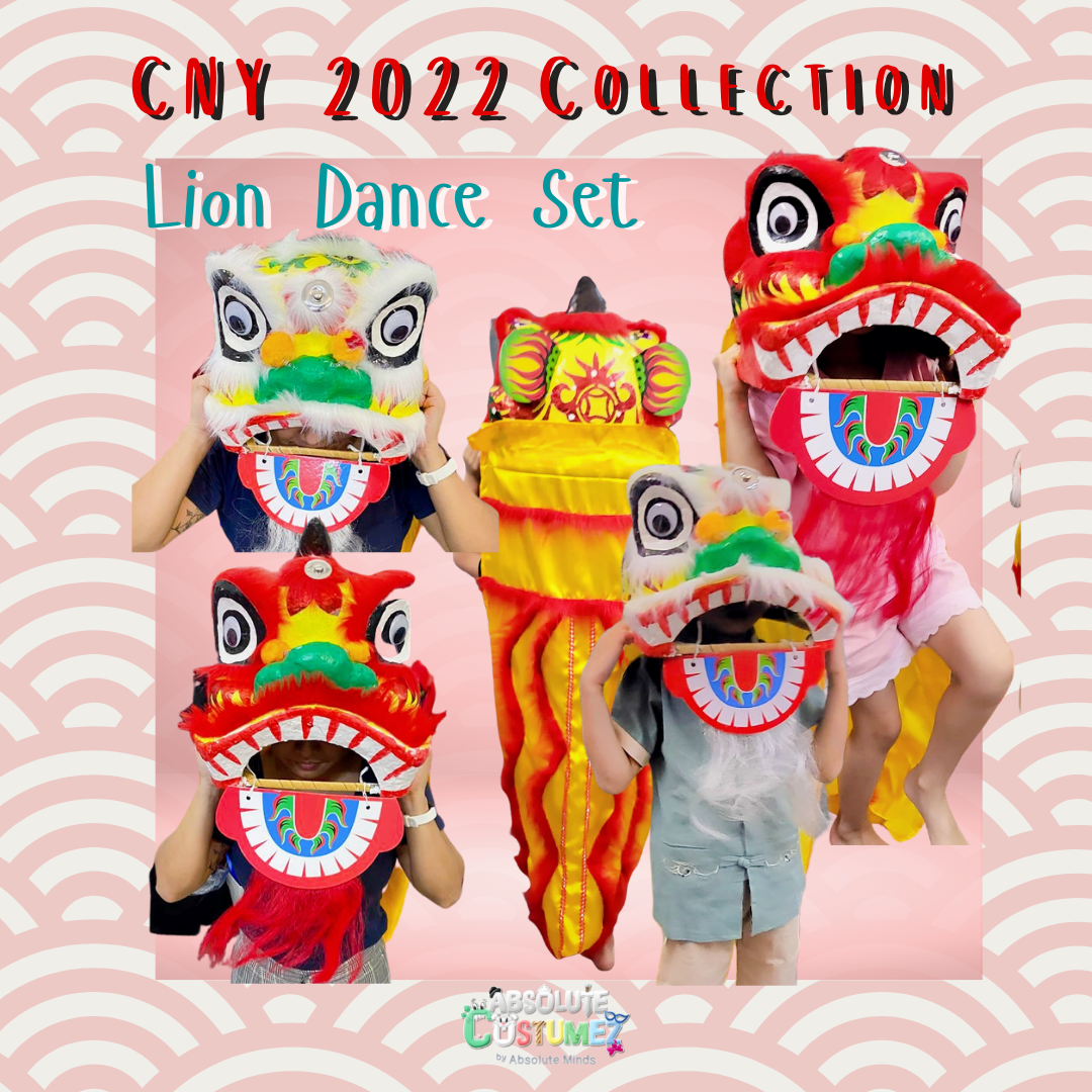 SG Local Seller Lion Dance Set/ CNY Kids Costumes | Lazada Singapore