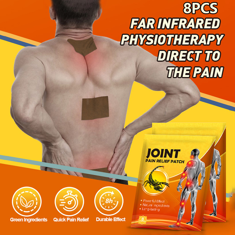 8 Pcs/Bag Joint Care Patches Shoulder Neck Knee Protective Plaster ...