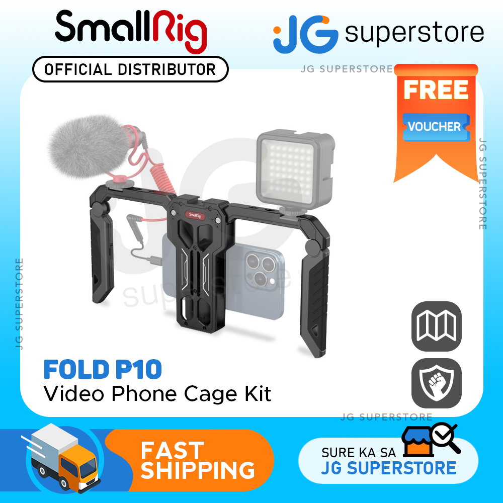 SmallRig Fold P10 Smartphone Cage Aluminum Alloy Case Phone Mount (3111 ...