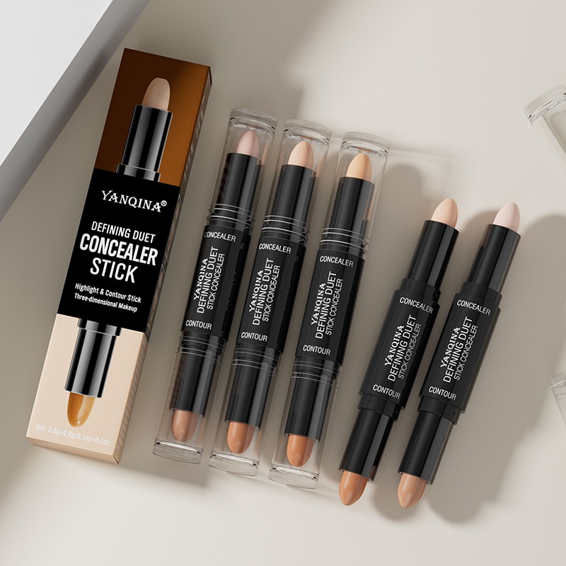 Face Foundation Highlighter Concealer Permanent Dark Circles Contouring ...