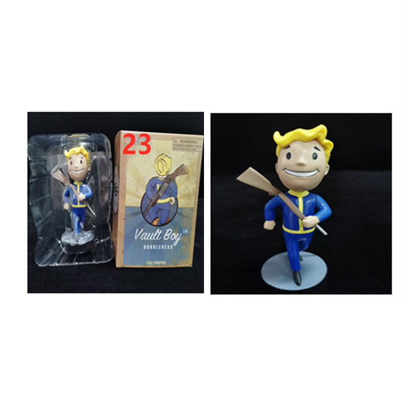 Fallout Figurines Vault Boy Action Figure Pip Boy Collectible Model Toy ...
