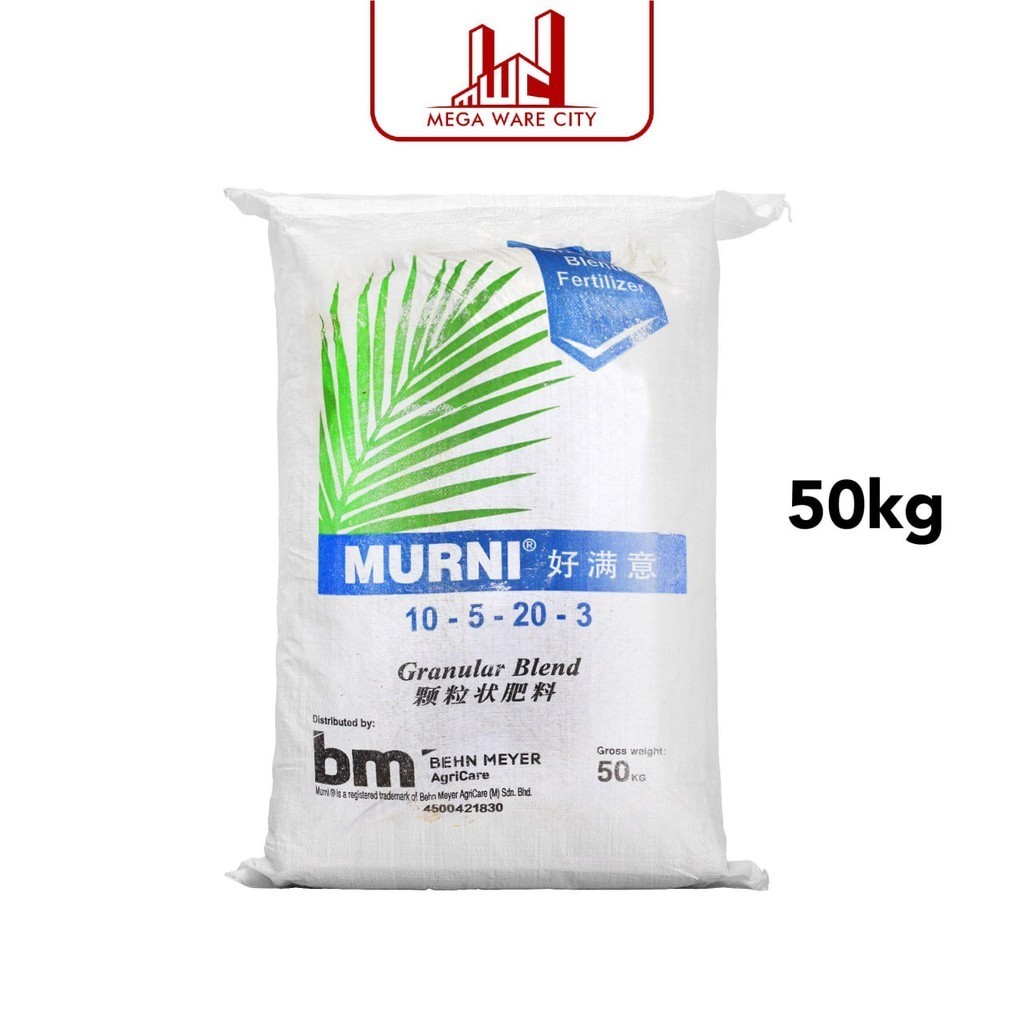 BM Murni 10-5-20-3 50kg Granular Blend Potassium Fertilizer Behn Meyer ...