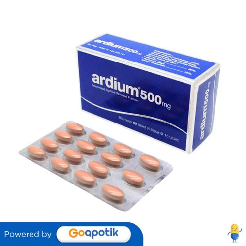Ardium 500 Mg Box 60 Tablet | Lazada Indonesia