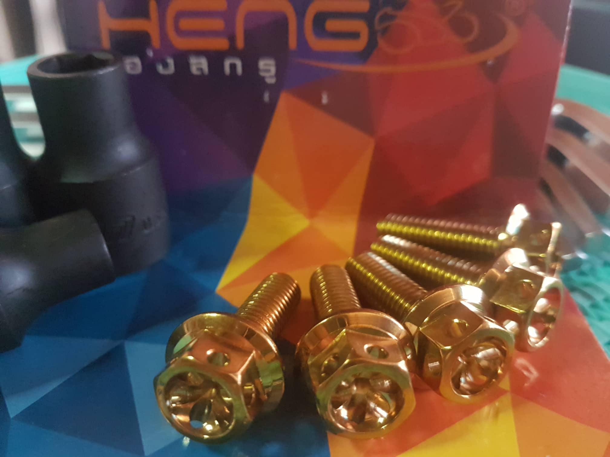 🇹🇭HENG BOLTS FLOWER TYPE 8mm (8x20 - 8x45) [SOLD PER PIECE] | Lazada PH
