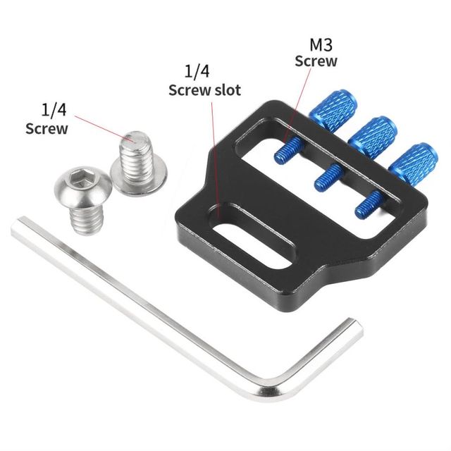 Camera Data Usb Cable Winder Clamp Mount Plate Camera Cage Rig Fitting ...