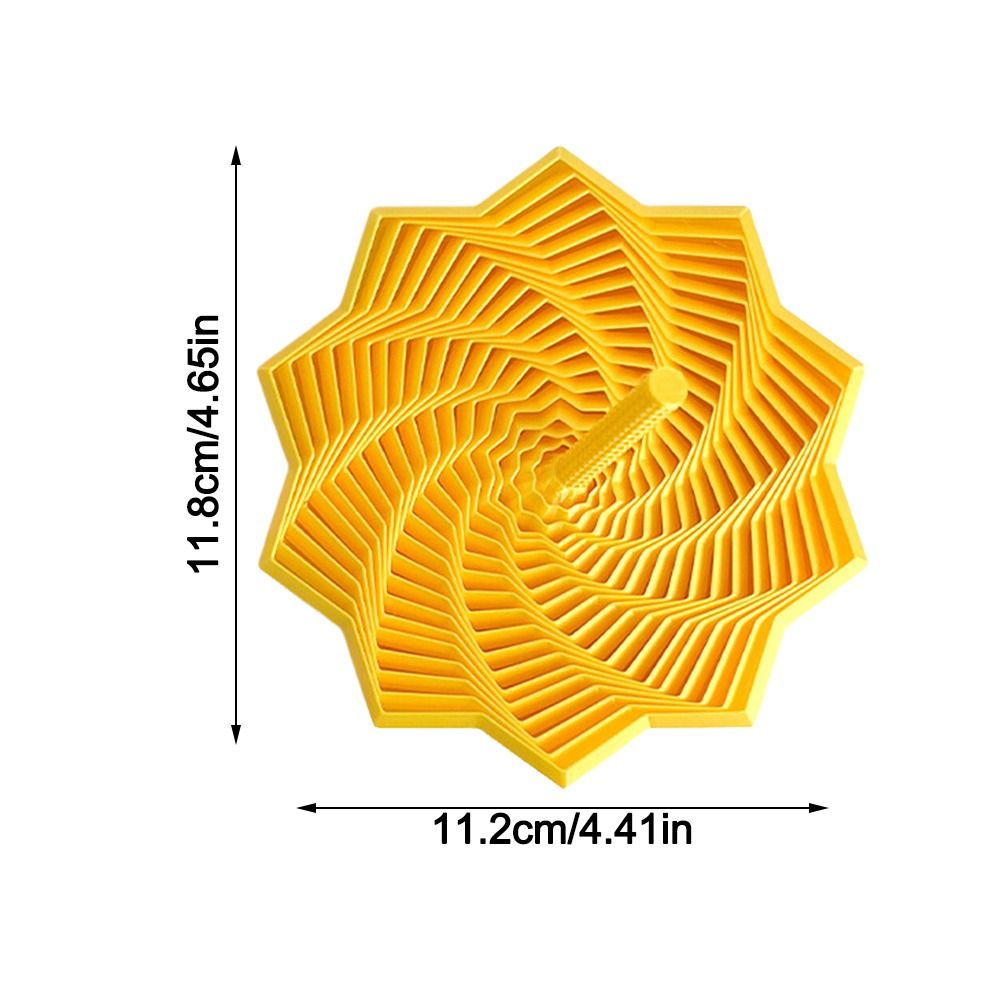 Funny PLA Expanded Sensory Fidget Star 3D Printed Whirling Spiral ...