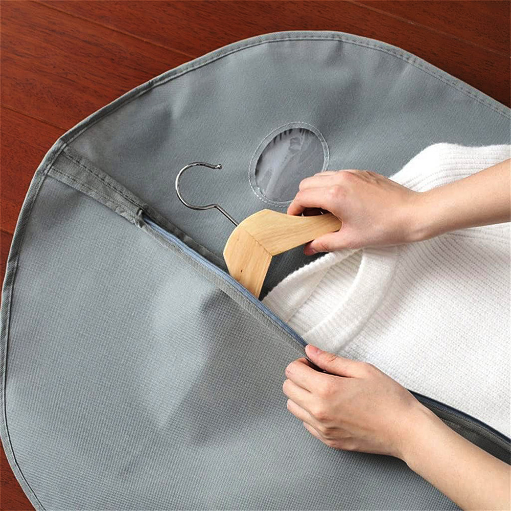 Portable Dust-Proof Clothing Cover Non-Woven Moisture-Proof Closet ...