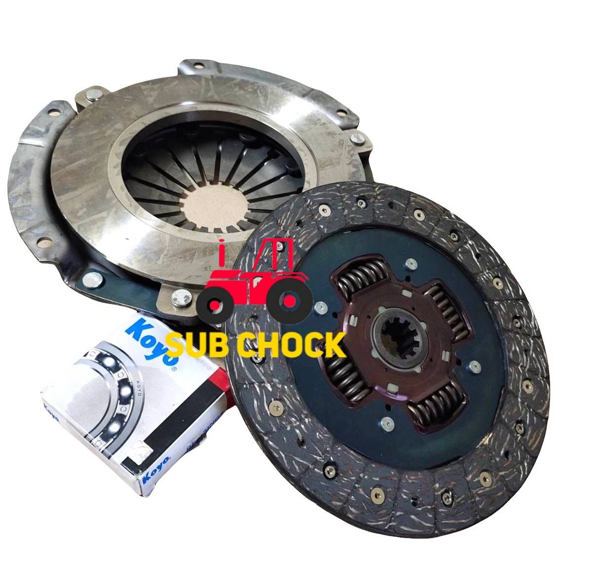 รังคลัช+แผ่น+ลูกปืน รถไถ คูโบต้า รุ่น รุ่น L3408 / L3608 (8.1/2นิ้ว ...