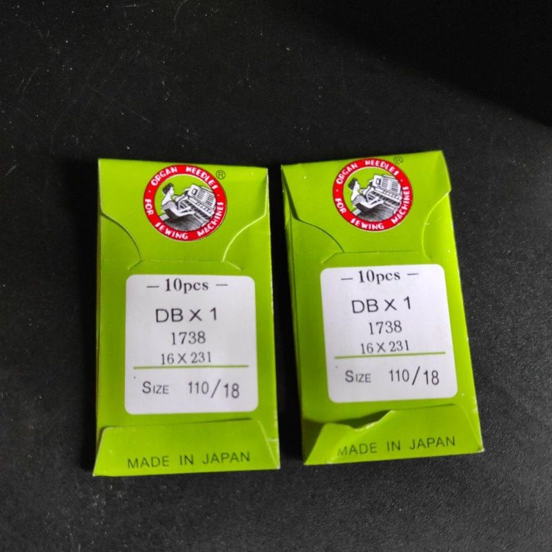 DB ORGAN taiwan sewing needles DBx1 DB x 1 Smallhole hispeed hi speed ...