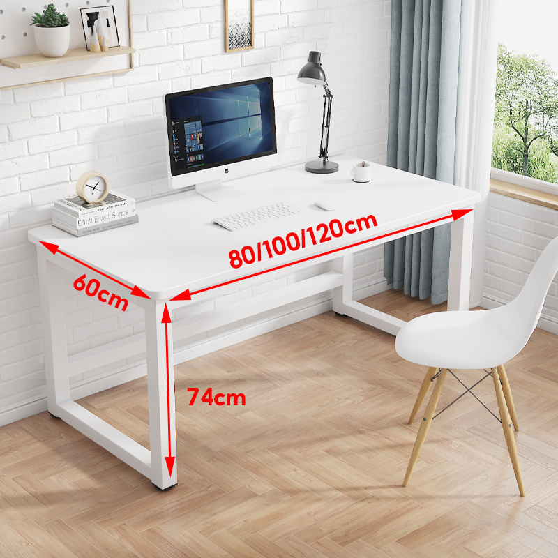 【LeShu】 Study table with shelf Computer table Office desk Student ...