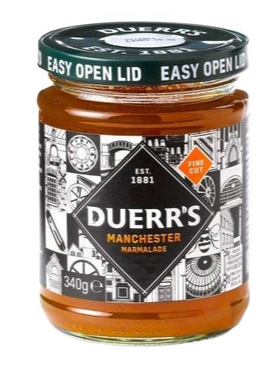 Duerr's Manchester Marmalade Jam ดูเออส์ แมนเชสเตอร์ แยม มาร์มาเลด 340g ...