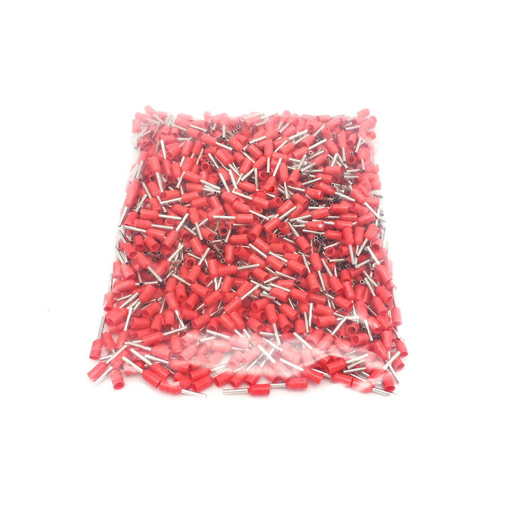 100pcs E4009 E4012 Insulated Ferrules Terminal Block Cord End Connector ...