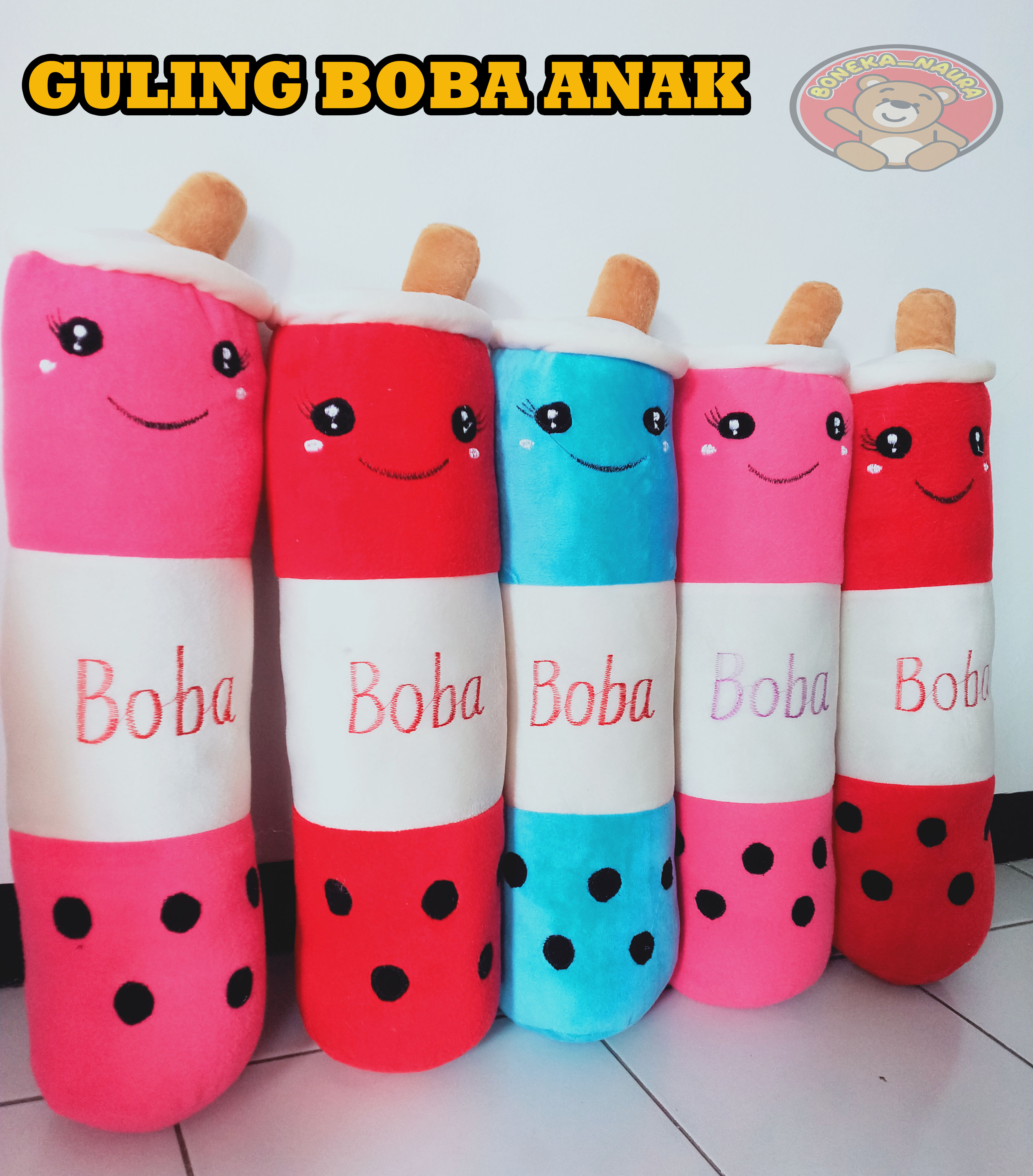 SET BANTAL DAN GULING KARAKTER 80CM /GULING BOBA 50CM MURAH /GULING ...