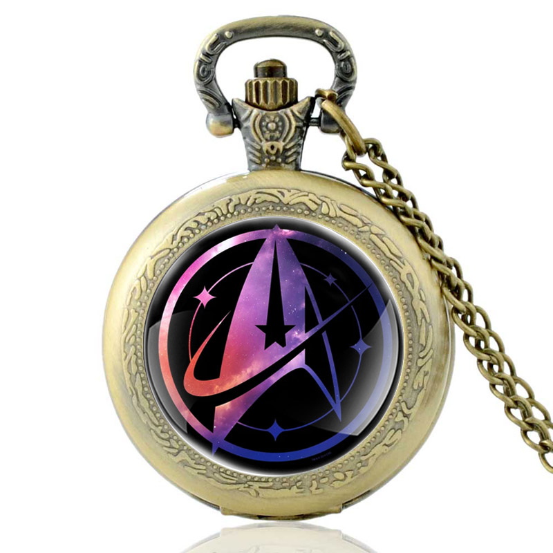 【Hot demand】Classic Interstellar Symbol Black Vintage Quartz Pocket ...