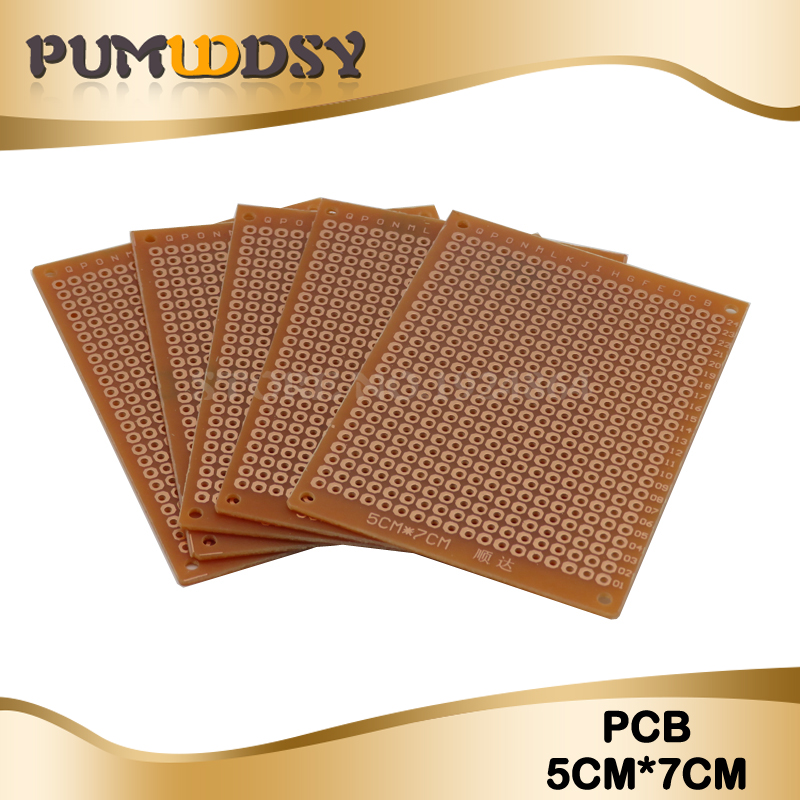 5Pcs 5x7cm 5*7 Paper PCB Universal Experiment Matrix Circuit Board ...