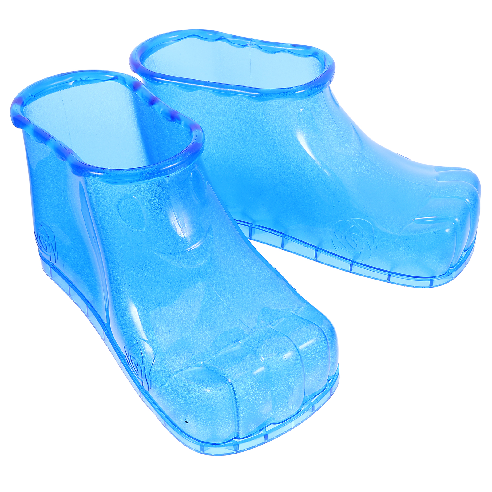 Foot Bath Shoes for Spa Tub Blue Waterproof Soakers Massage Feet ...