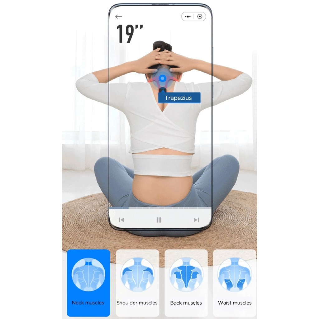 Xiaomi Hipee Adjustable Back Posture Corrector Smart Posture Correction ...