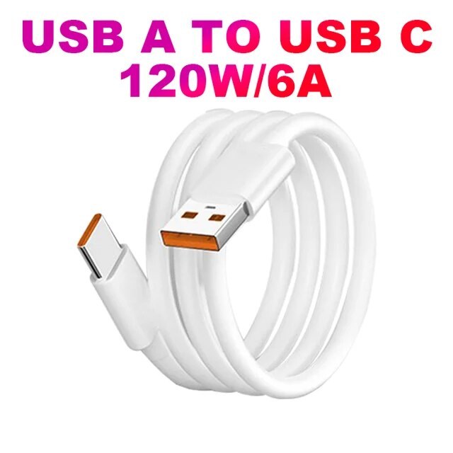 NEW 6A USB to Type-C Fast Charging Cable For iPhone 15 Pro Max For ...