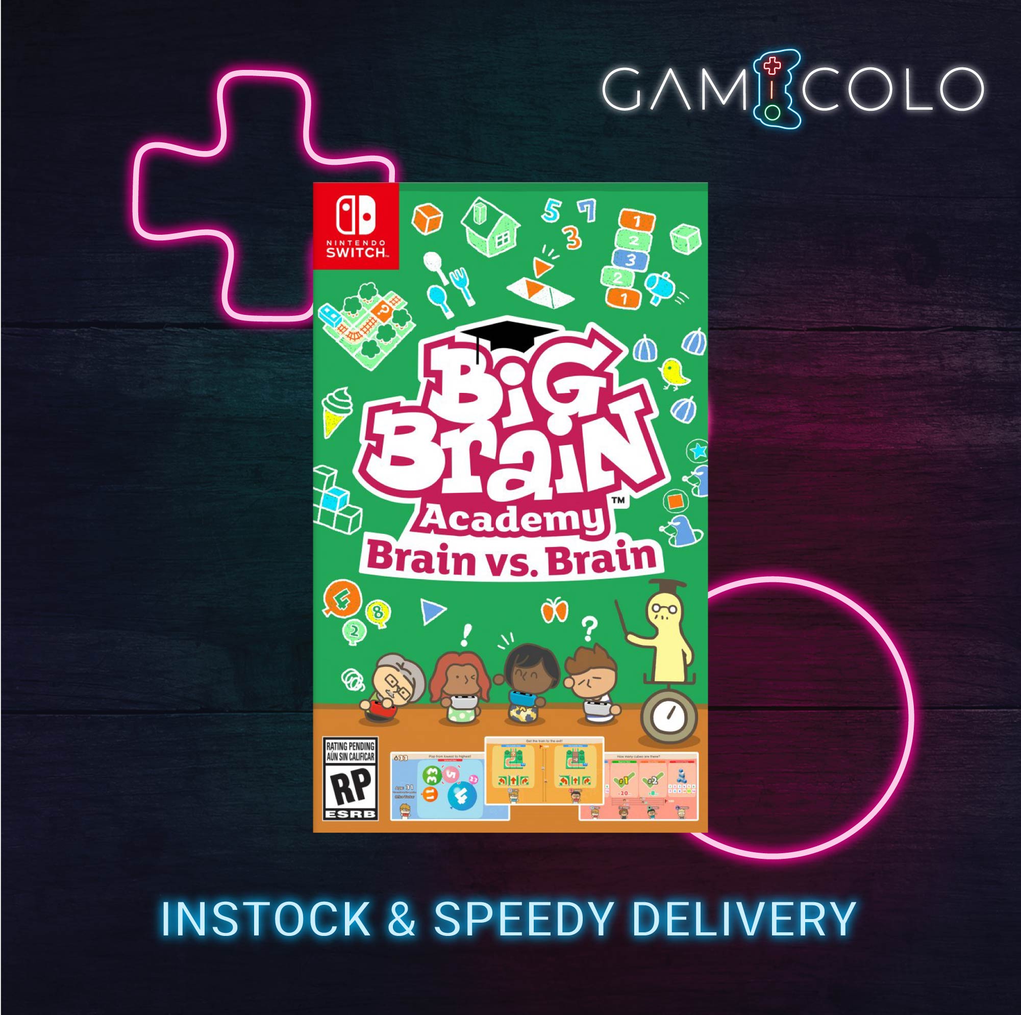 Nintendo Switch Big Brain Academy: Brain Vs. Brain | Lazada Singapore
