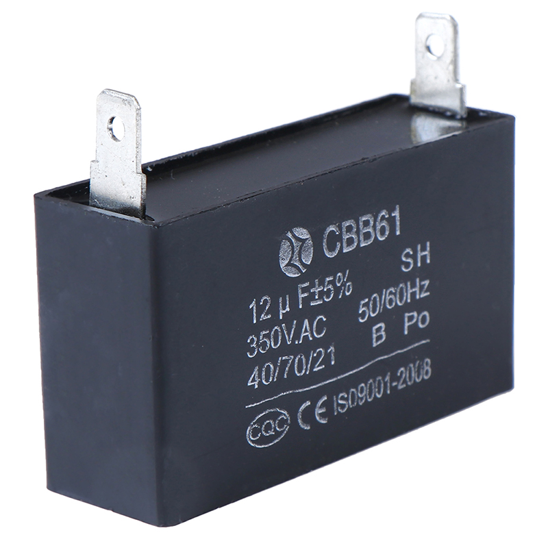 Sky Wing Black 12uF Generator Capacitor Generator CBB61 12uF 50/60Hz ...