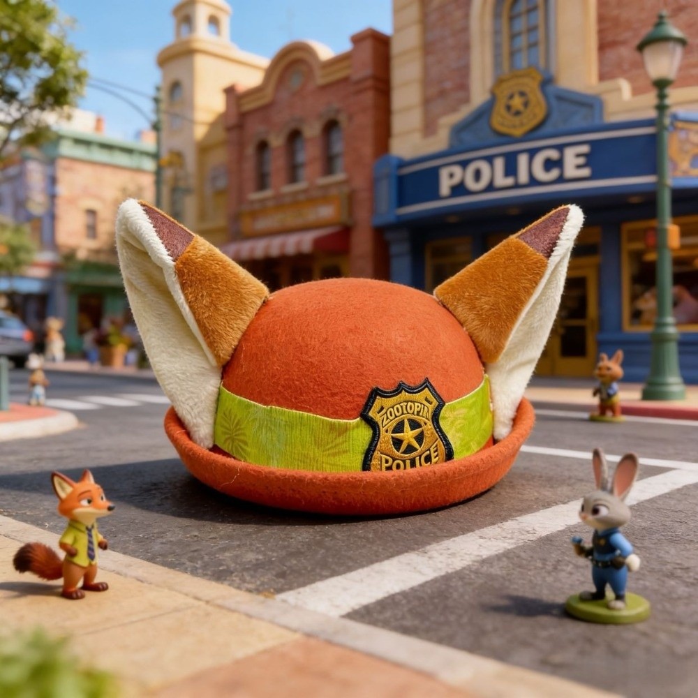 Anime Cartoon Rabbit Judy Hat Dome Anime Figure Peripherals Children ...