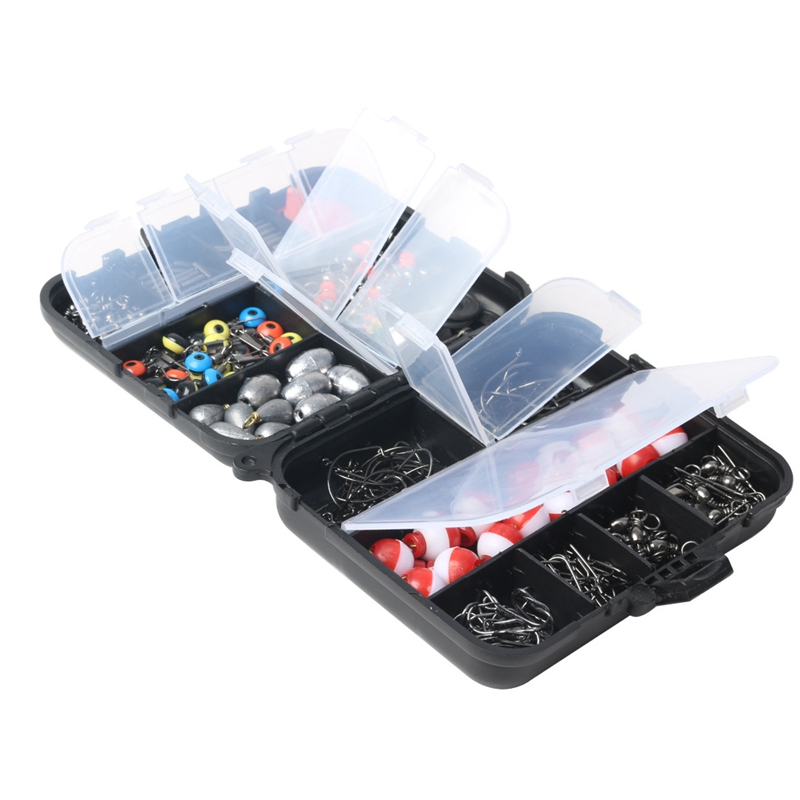 263PCS Fishing Accessories Fish Tackle Box Fishing Accessories Case ...