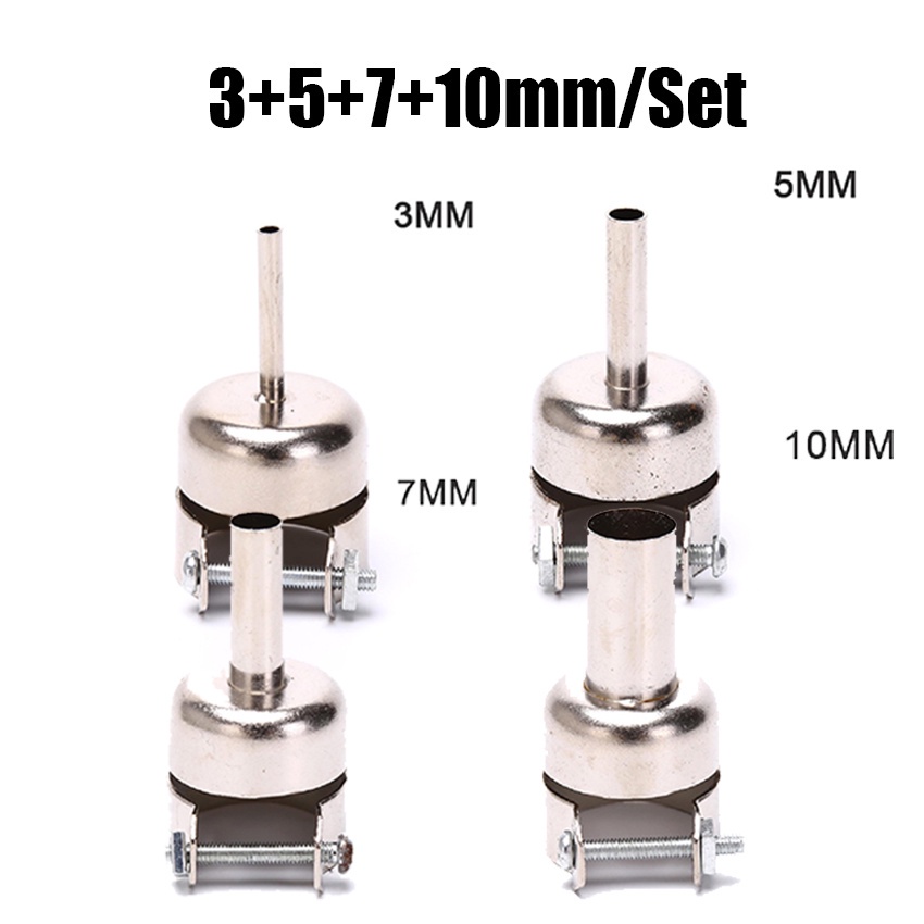 Universal Heat Gun Nozzles Fit 850 Series Hot Air Gun Resisting Nozzle ...