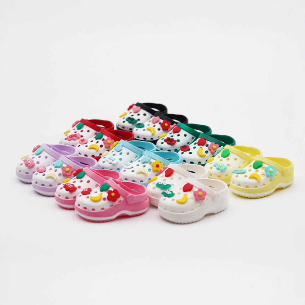 SF Cute Labubu Dolls Slippers Crocs Shoes Doll Accessories For 20cm ...