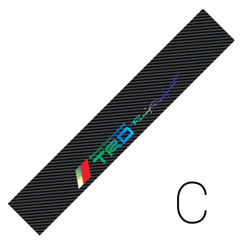 BuyV TRD Sticker Car Windshield Sticker Decals Car Front Rear Glass ...