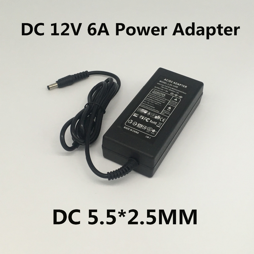 AC 100V-240V to DC 12V 1A 2A 5A 8A 10A Power Supply Adapter 12 V Volt ...