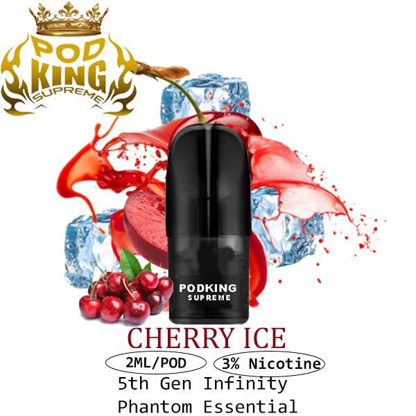 LEGIT POD KING SUPREME RELX 5TH GEN INFINITY PHANTOM SINGLE POD (CHERRY ...