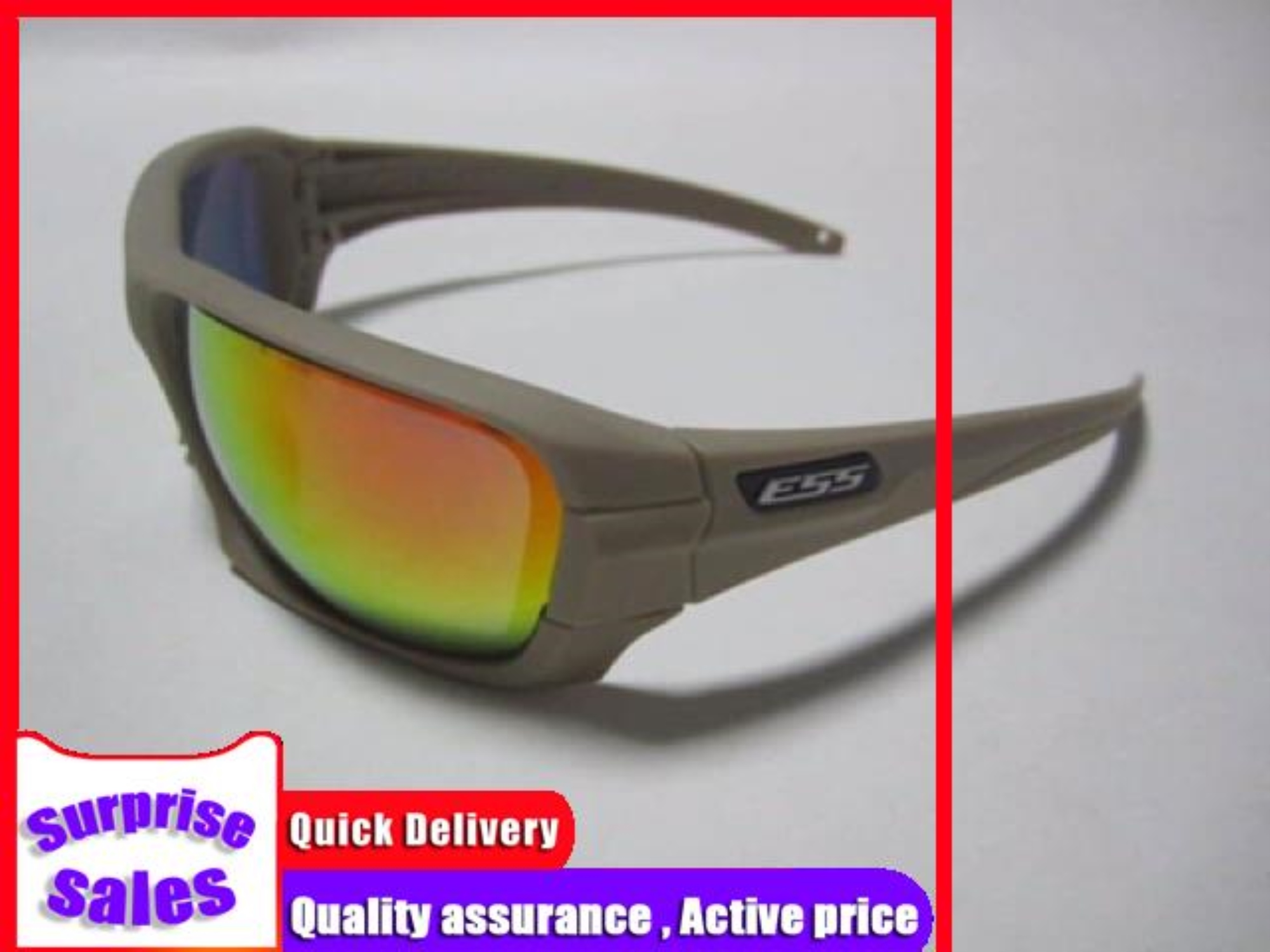 ESS Rollbar sungasses with 4 interchangeable lenses | Lazada PH