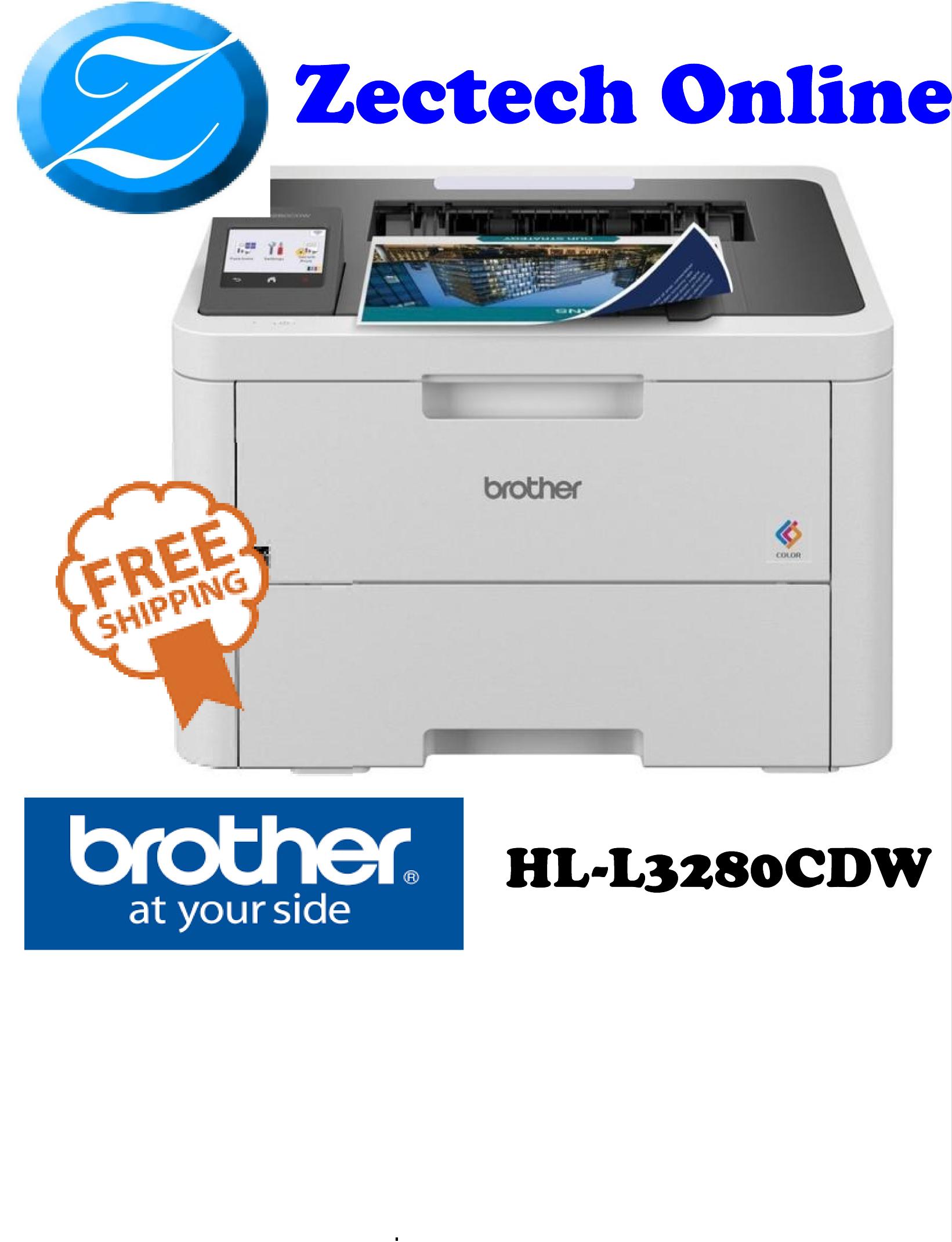 [REPLACEMENT HL-L3270CDW] Brother HL-L3280CDW Compact Colour Laser LED Printer Zectech Online ...