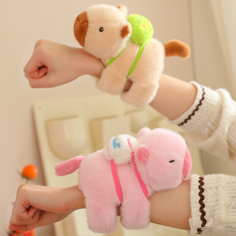 【GUTTY Lifestyle Store】Kawaii Pink Capybara Stuffed Animal Tennis Ball ...