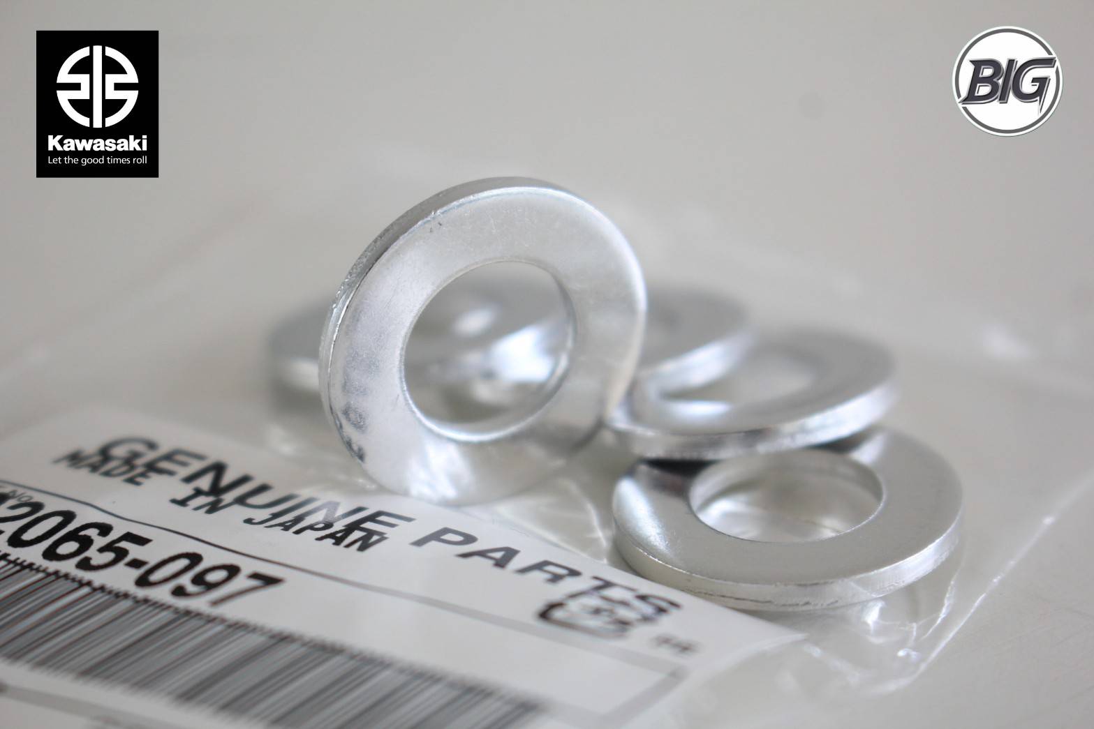 แหวนปะเก็นน็อตถ่ายน้ำมันเครื่อง KAWASAKI ใช้กับรุ่น ZX6R/ W800/ Z1000 ...