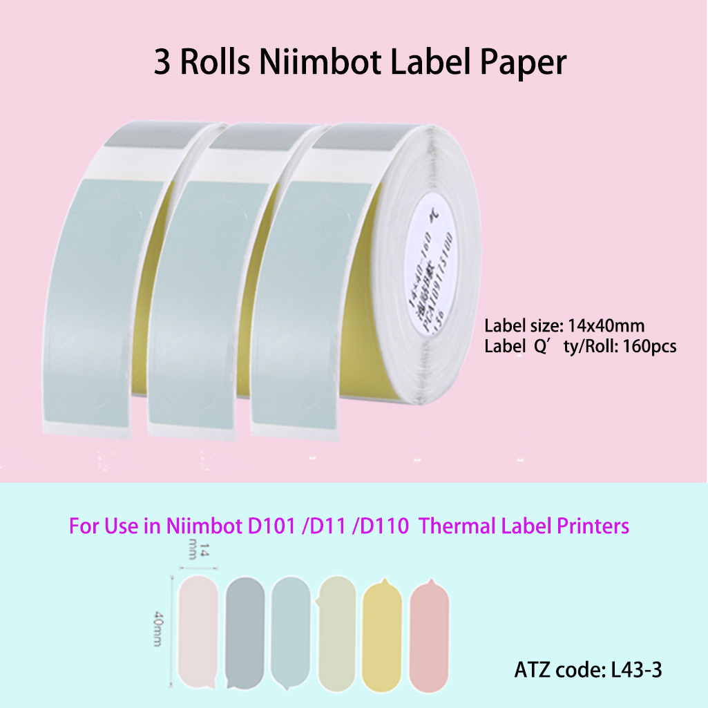 【Hot-selling/Best seller】Original Niimbot D110 Bubble A B C Thermal ...