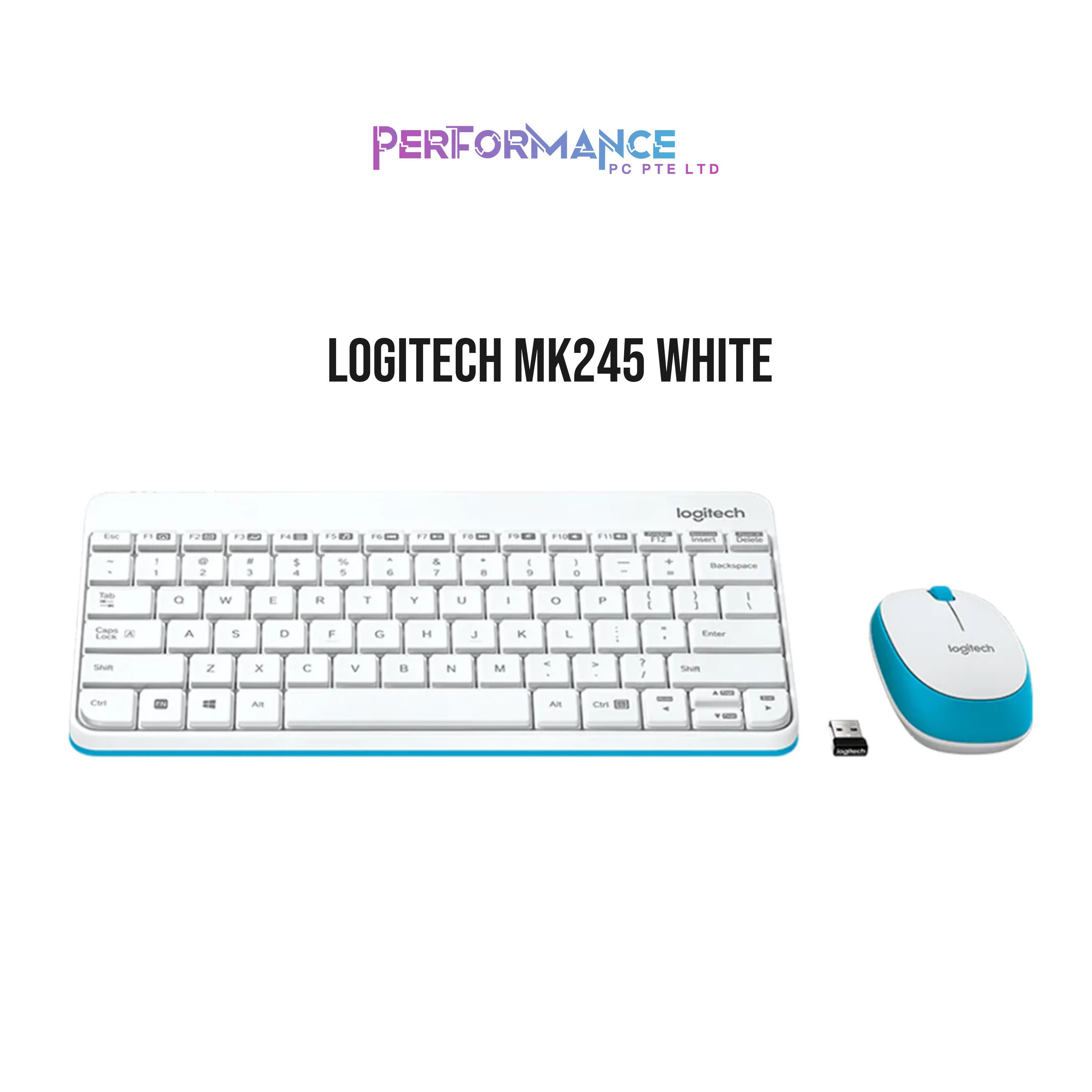 Logitech MK240 (Black/White)/MK 240 (Black/White)/MK245(Black/White)/MK ...