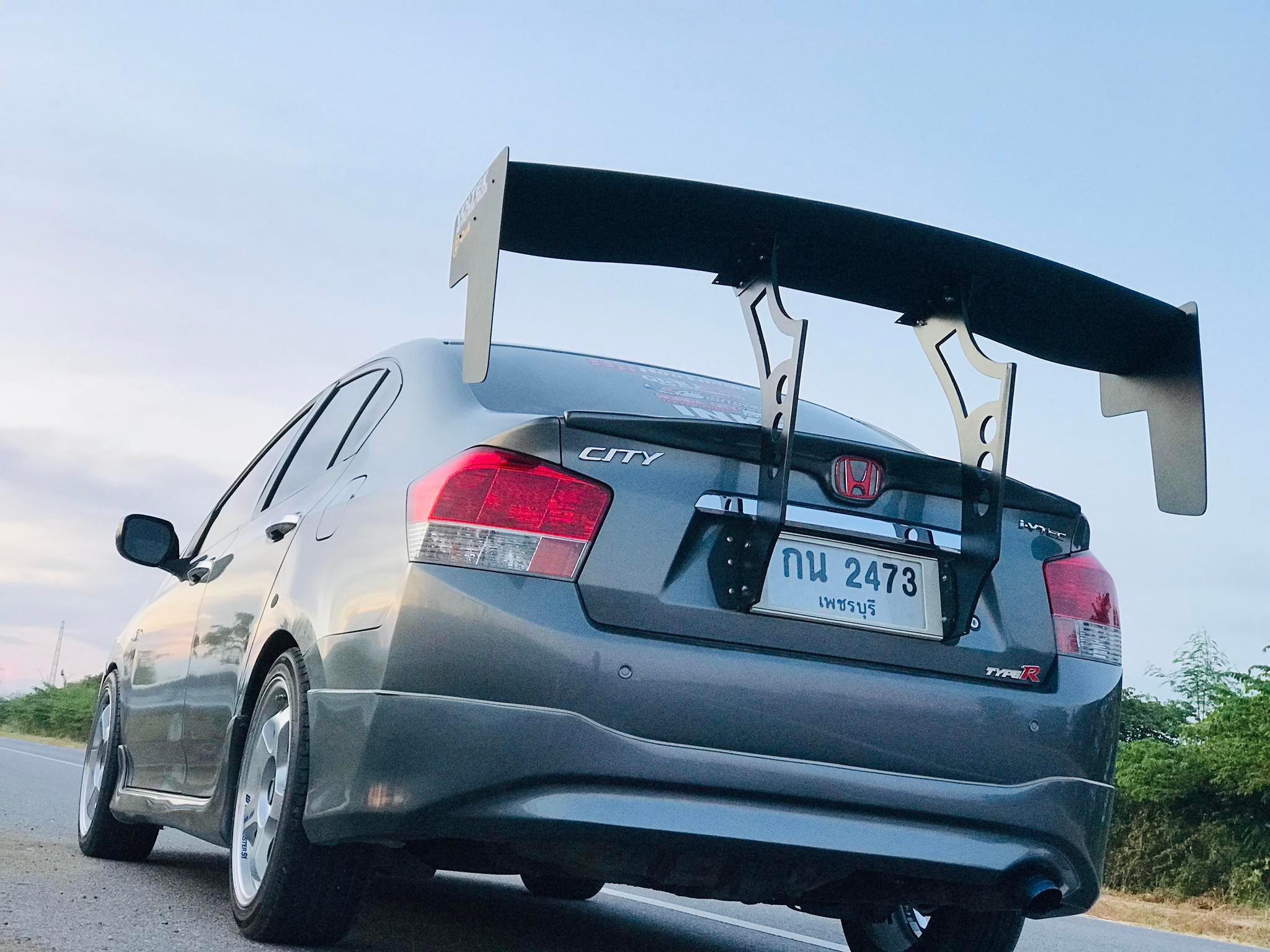 ⚡️ส่งโคตรด่วน⚡️สปอยเลอร์หลัง GIANT WING แบบใหญ่ ใส่ได้ทั้ง 4 และ 5 ...