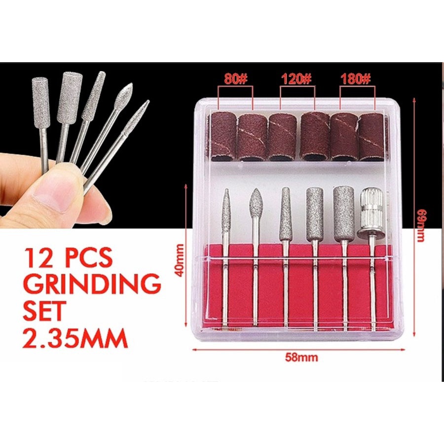 Mata Bor Tuner Intan Set Amplas - Mata Mini Die Grinder Ukir 12 in 1 ...
