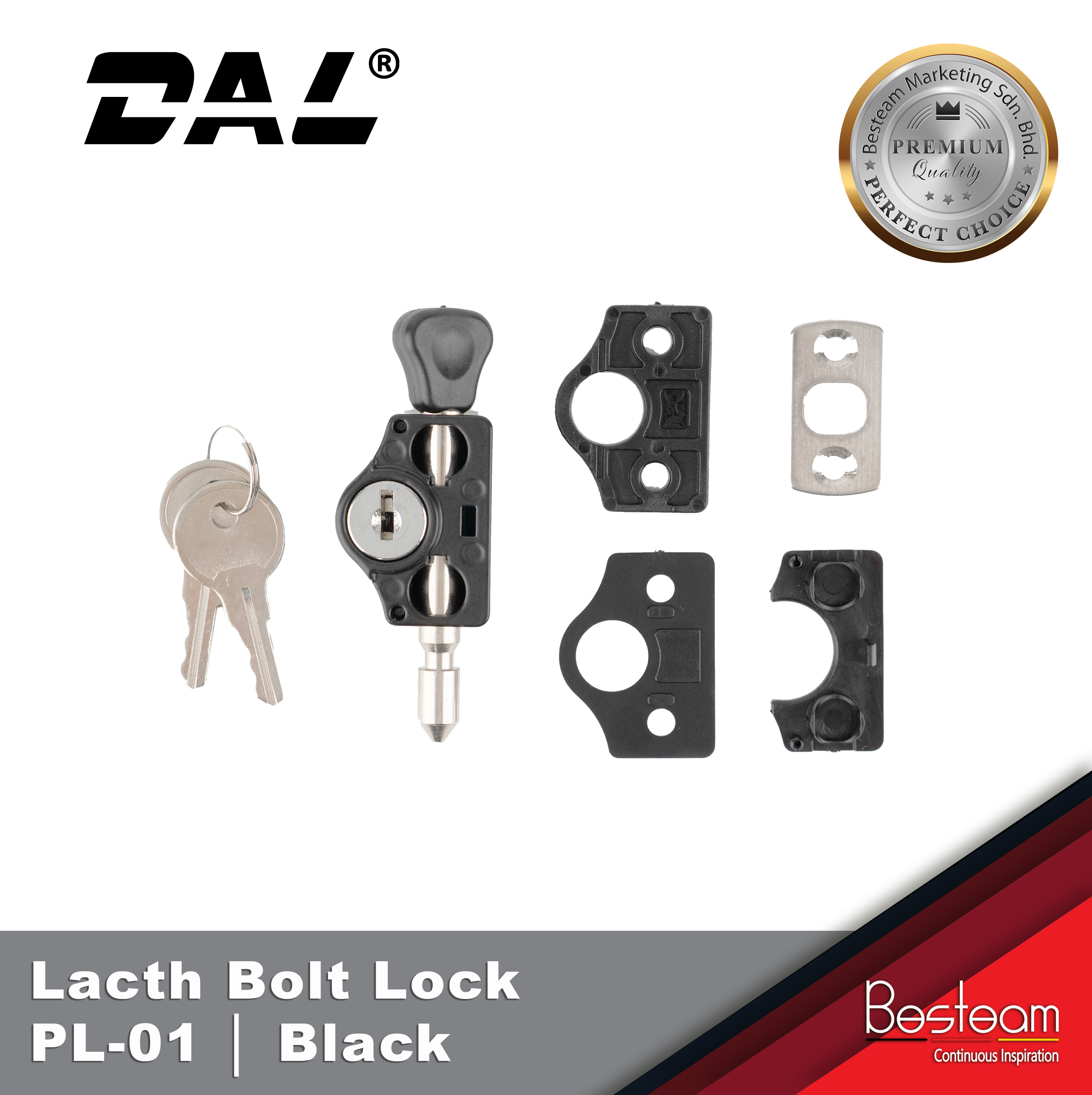 DAL LK-PL-01 Latch Bolt Lock | Lazada