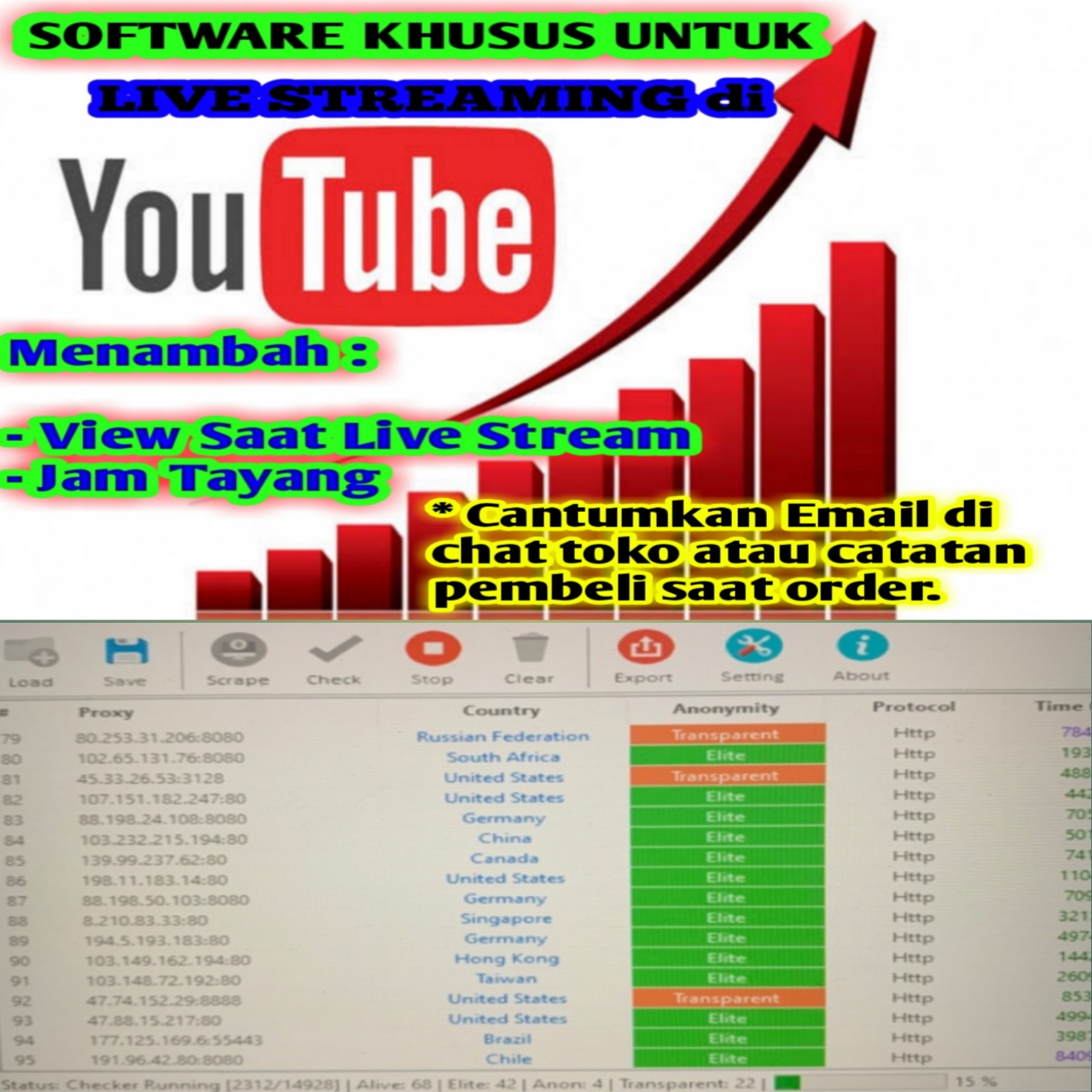 Software Live Streaming Bot View youtube For PC | Lazada Indonesia